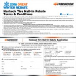 Hankook Great Winter Rebate | Kost Tire and Auto – Tires and Auto ...